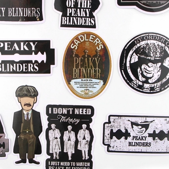 Peaky Blinders | Other | 8 Peaky Blinders Shelby Tom Hardy Stickers Set ...